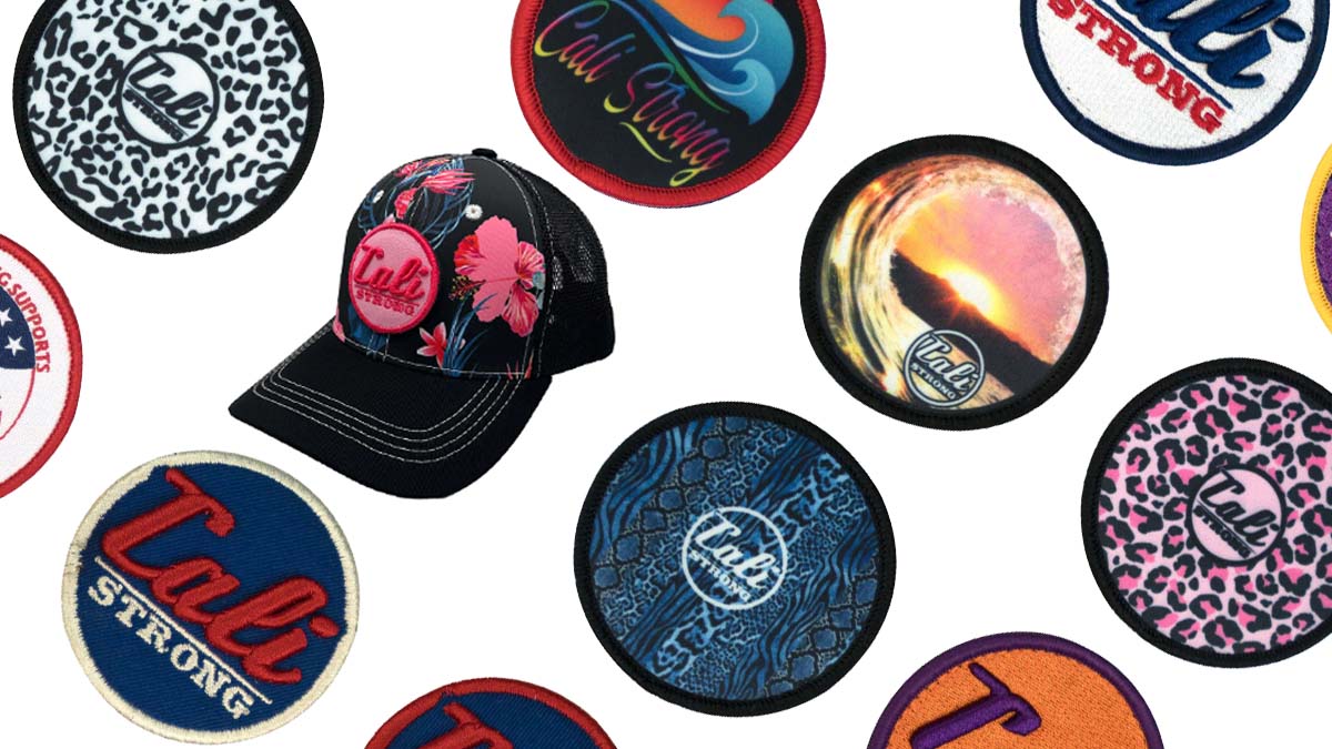 Circular Morale Patches for Tactical Hats – CALI Strong