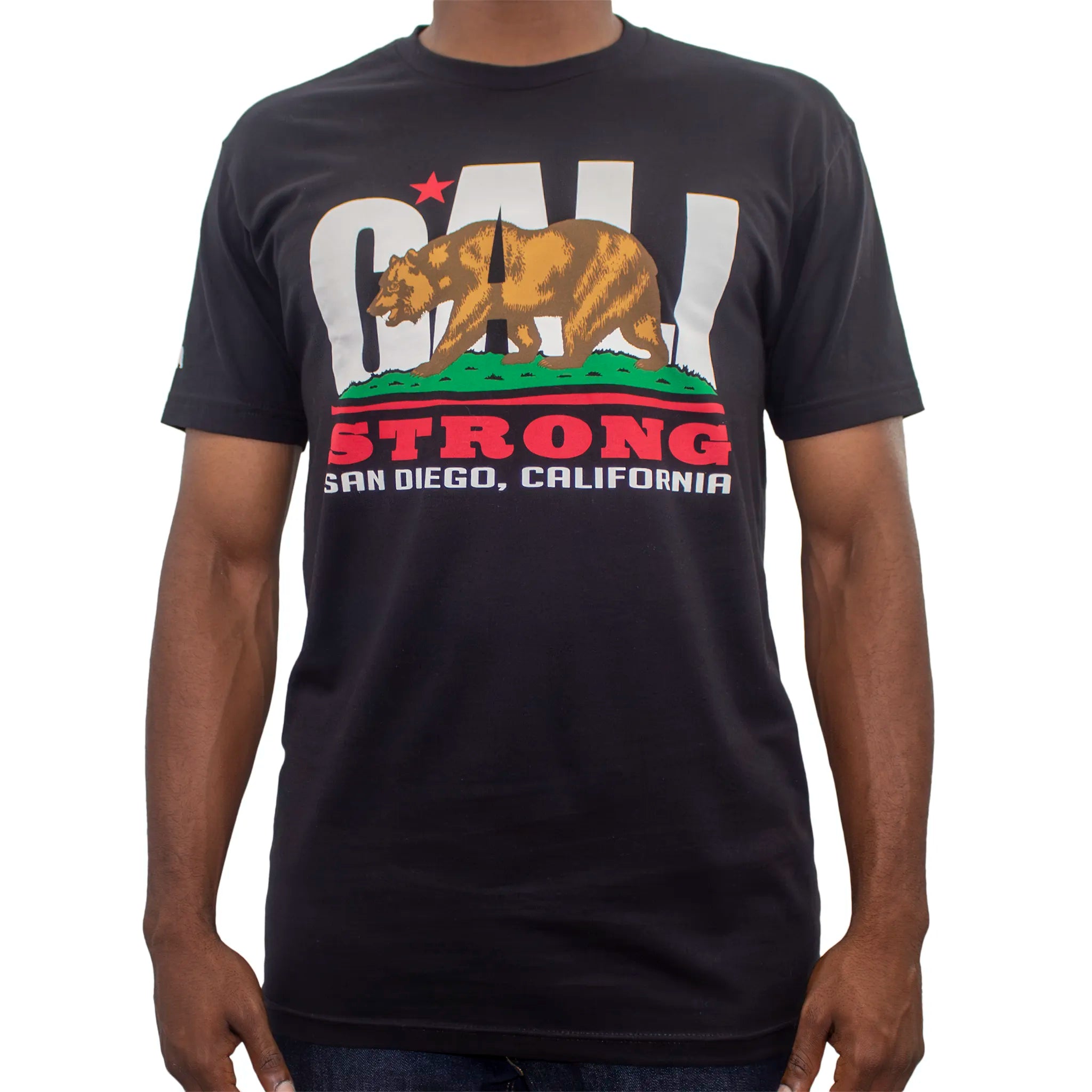 CALI Strong Original San Diego Black T-Shirt